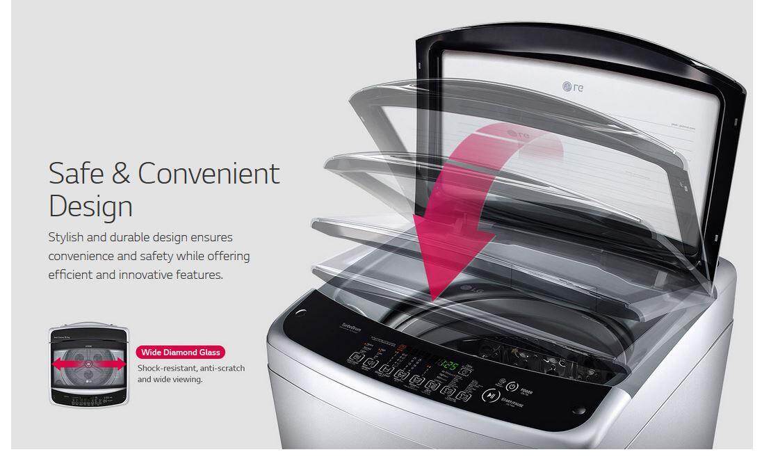 LG 9kg Smart Inverter Top Load Washer T2109VS2M - 1NOWmy Digimate: Best ...