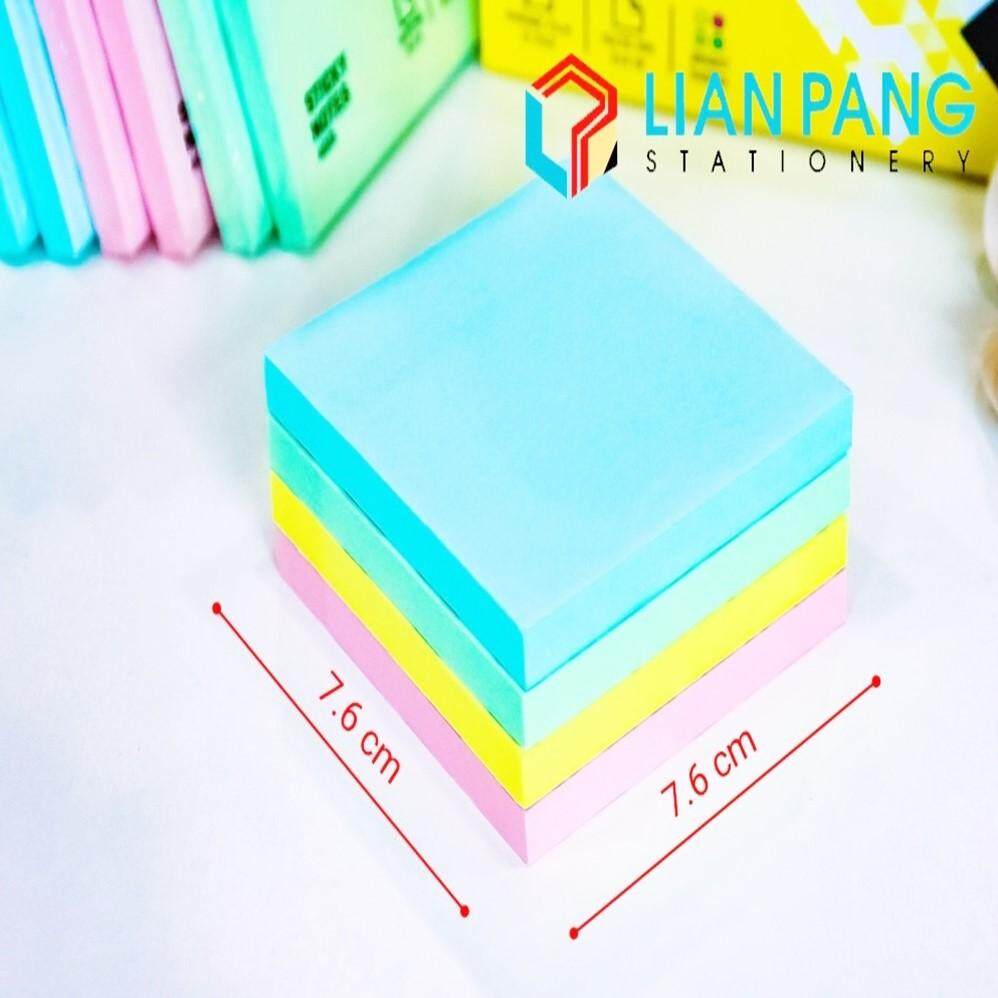 3x3 Inch Sticky Notes 4 Assorted Colors in Set | PGMall