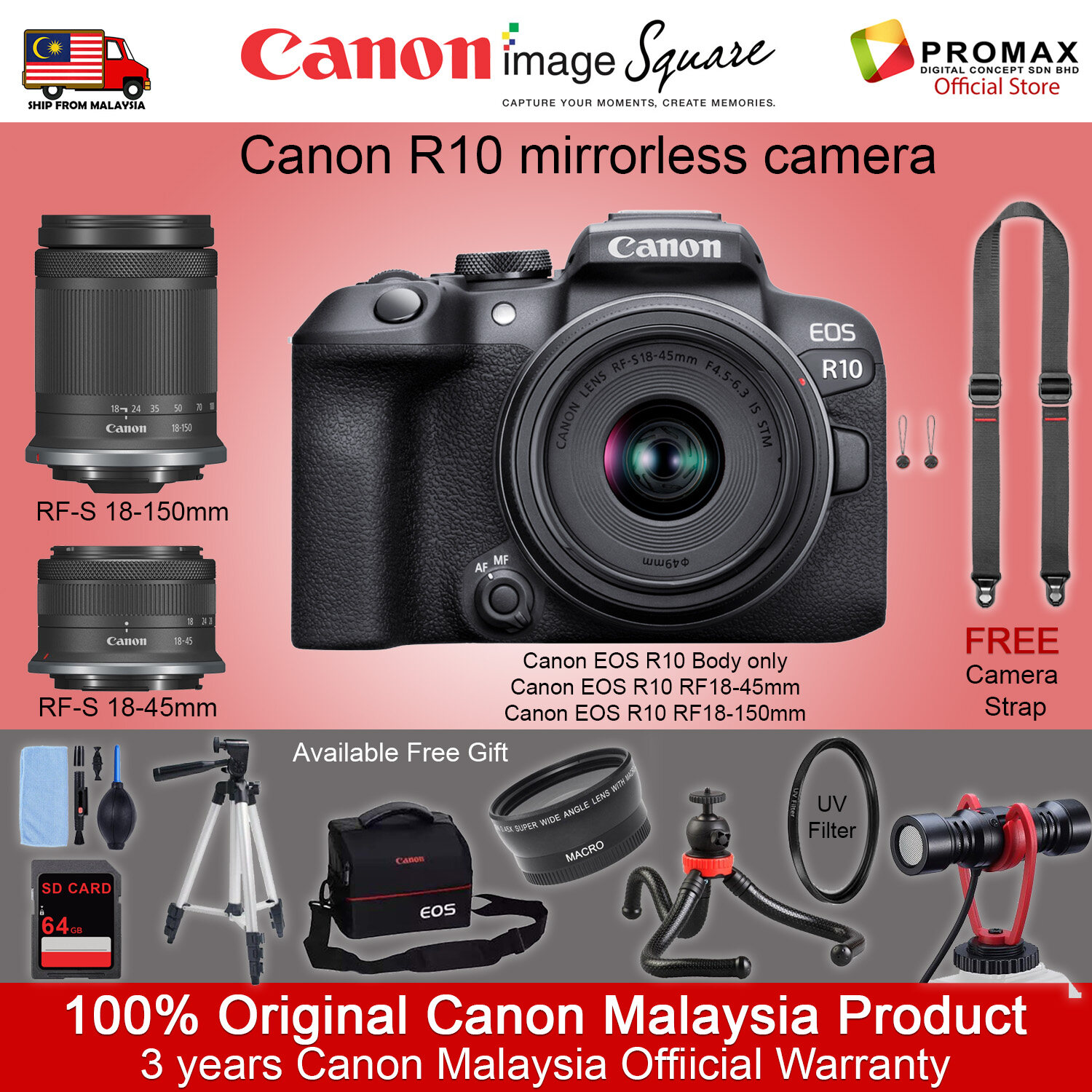 Canon EOS R10 Price in Malaysia & Specs - RM3590 | TechNave