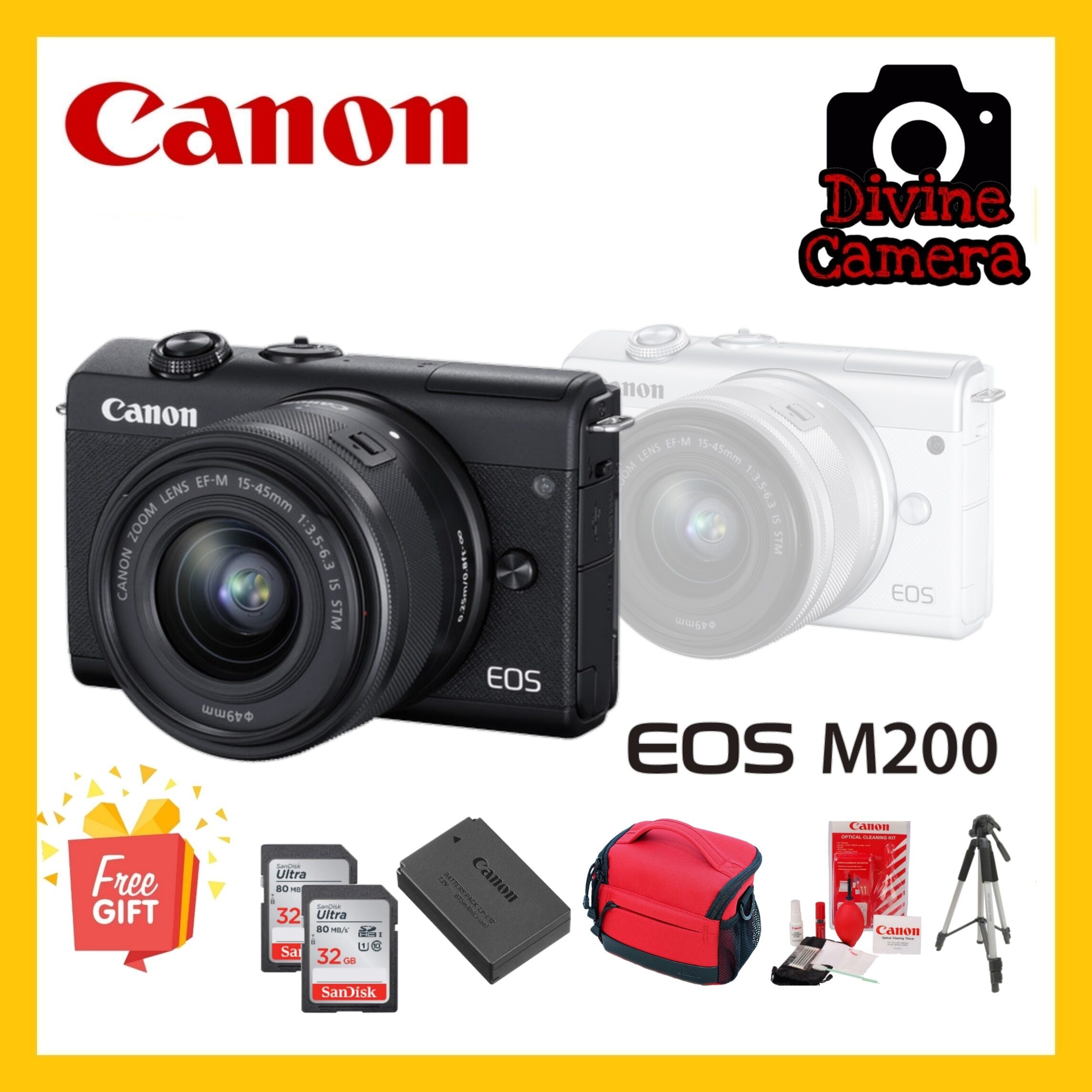 Canon EOS M200 Price in Malaysia & Specs - RM1148 | TechNave