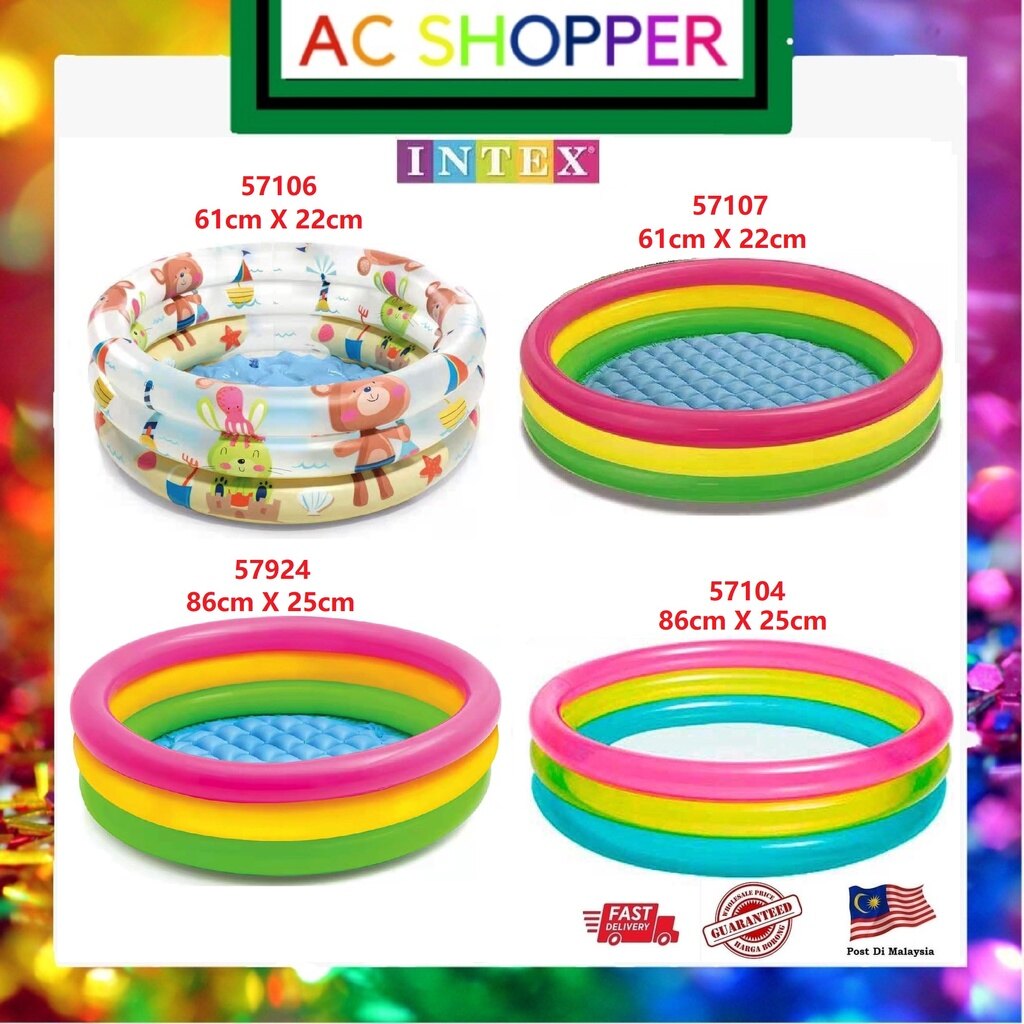 Buy Intex Swimming Pool online | Lazada.com.my