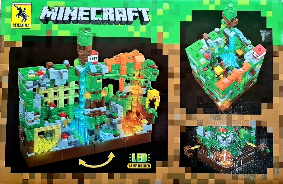 Big Lego City Minecraft For Kids Fun Building Toy Joining The ...