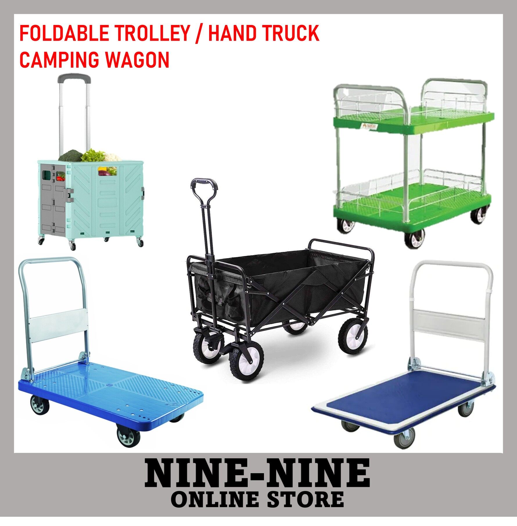Buy Heavy Duty Trolley 500kg online | Lazada.com.my