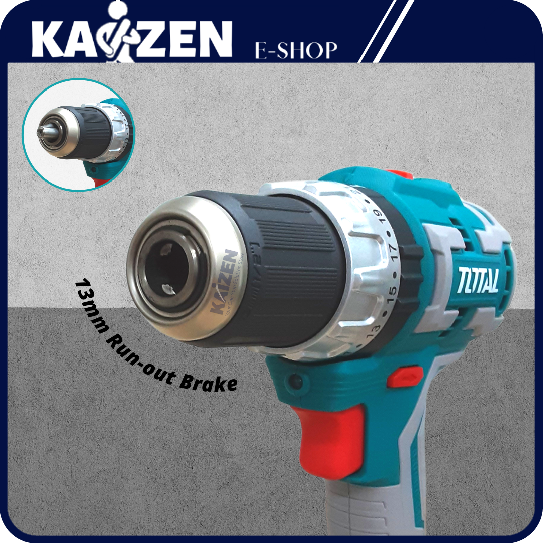 TOTAL 20V Lithium-Ion Brushless Impact Drill TIDLI20608 Shopee Malaysia ...
