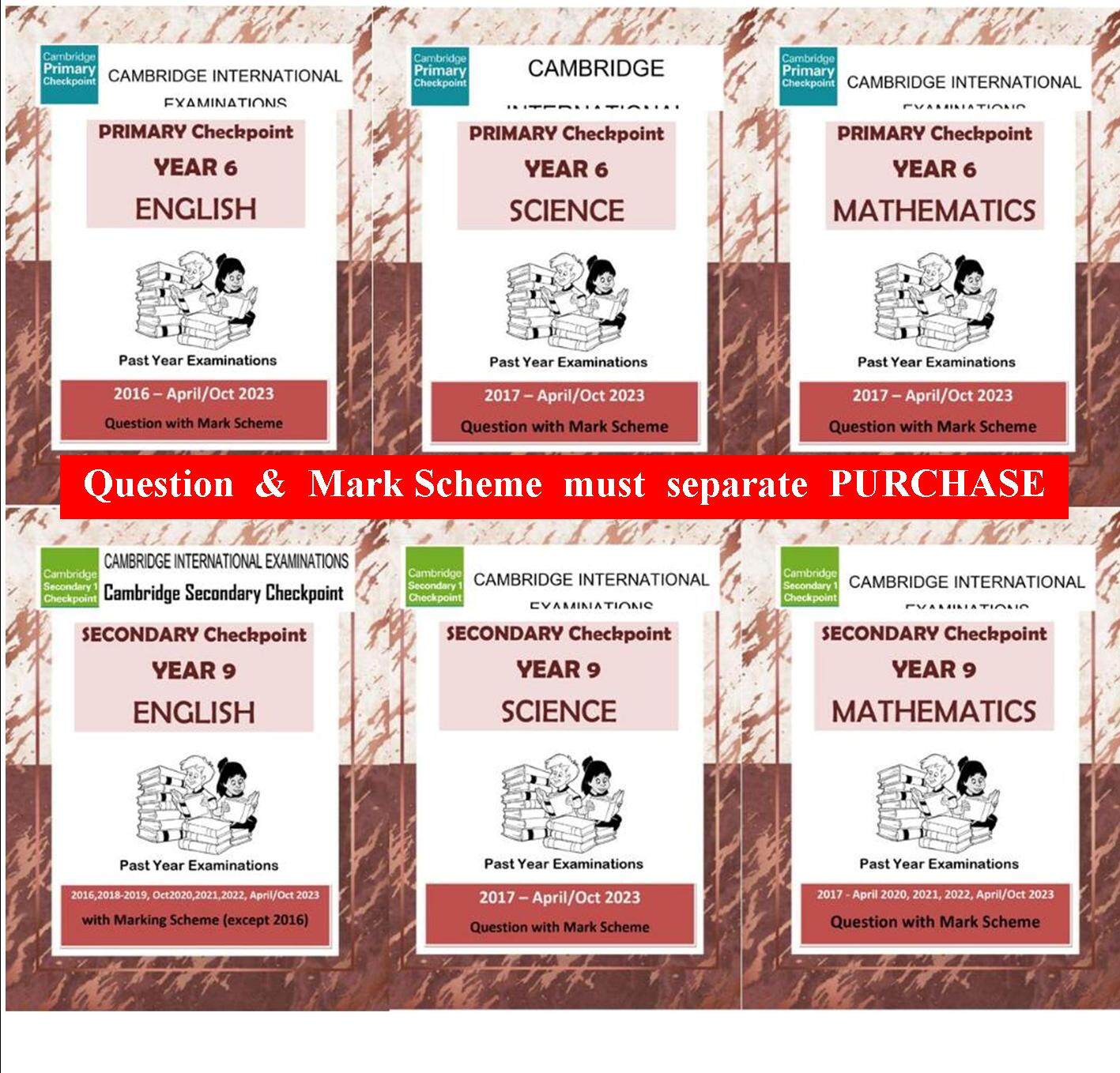 Shop Cambridge Checkpoint Past Papers online - Jul 2024 | Lazada.com.my