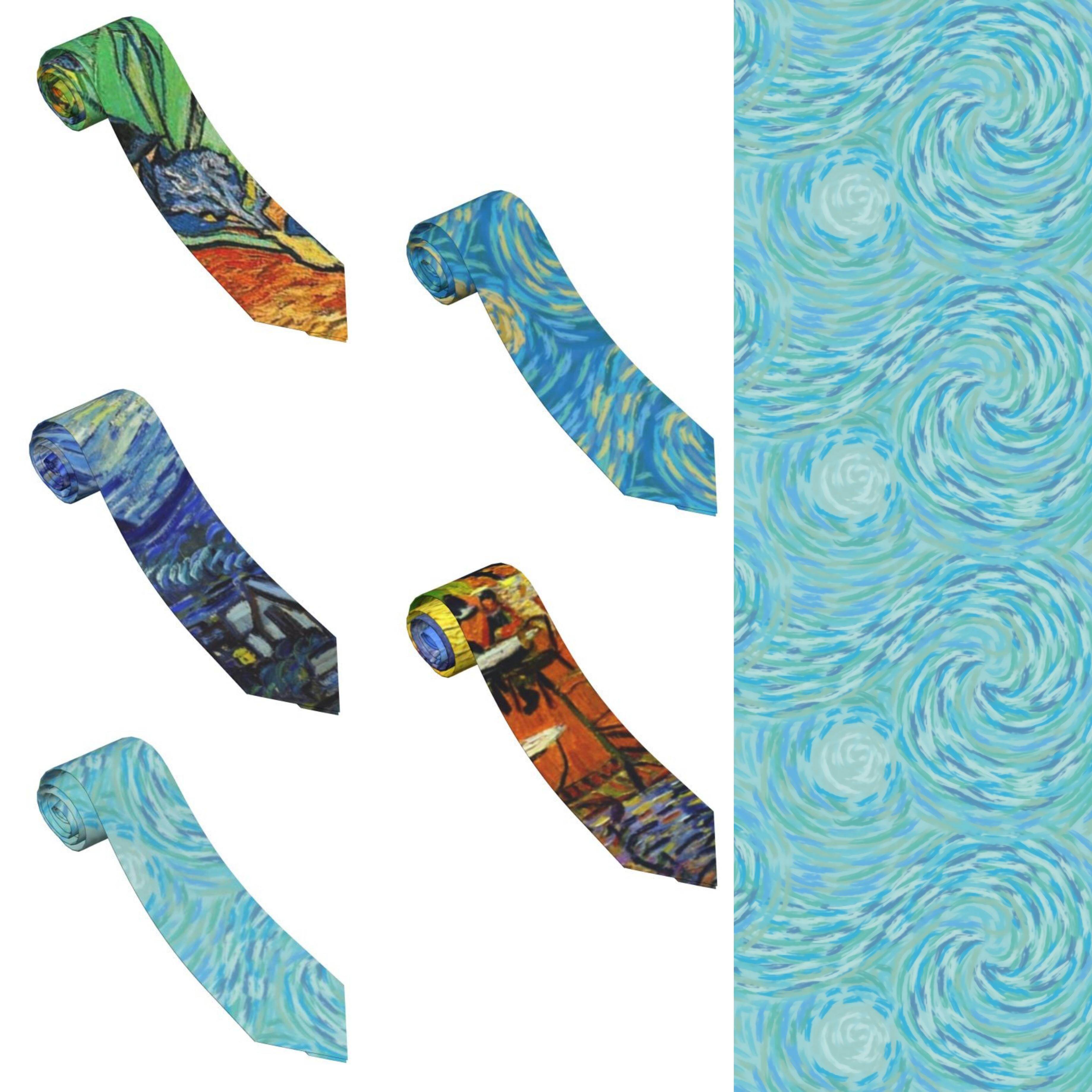 Van Gogh vintage tie - lktech.vn