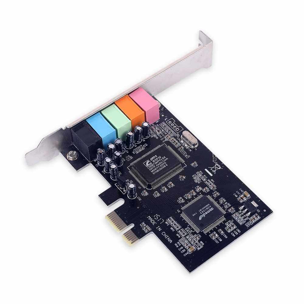 PCI-E Sound Card CMI8738 5.1 Channel PCI-E Desktop Computer Sound Card ...