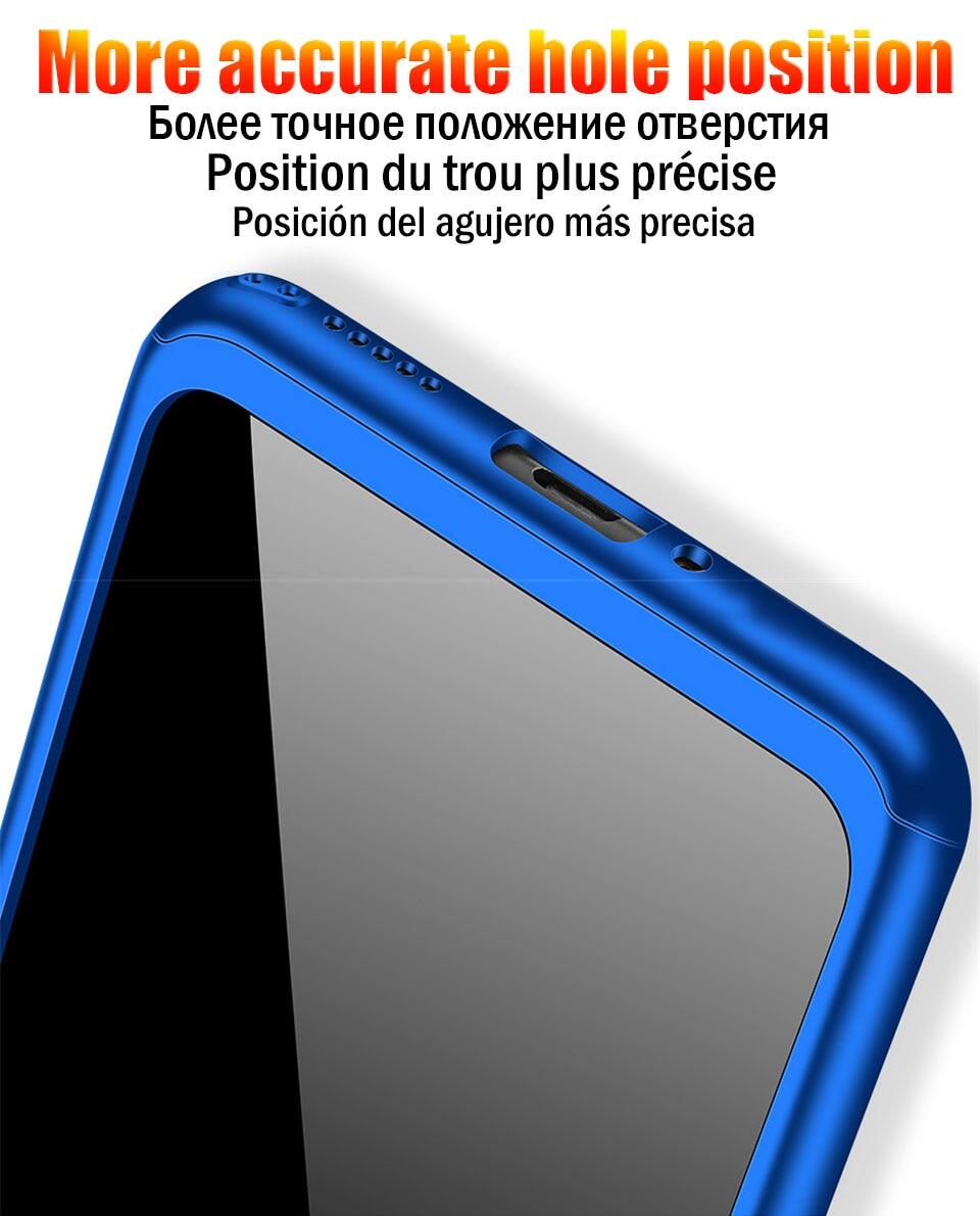 360 Luxury Full Coverage Phone Case For Huawei P10 P20 P30 P40 Lite Mate 10 Pro 20 Lite Pro Nova ...