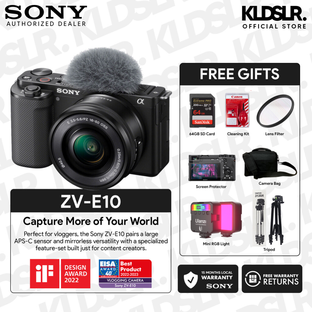 Sony ZV-E10 Price in Malaysia & Specs - RM2990 | TechNave