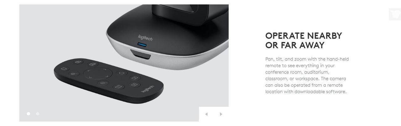 Buy Logitech PTZ PRO 2 Full HD Video Conferencing Camera 1080p with ...