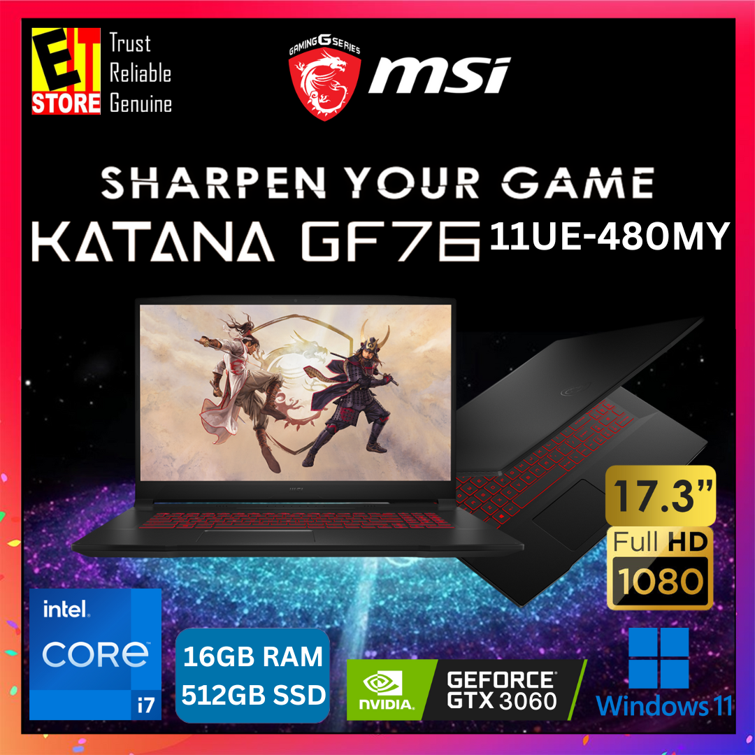 MSI Katana GF76 Price in Malaysia & Specs - RM4699 | TechNave