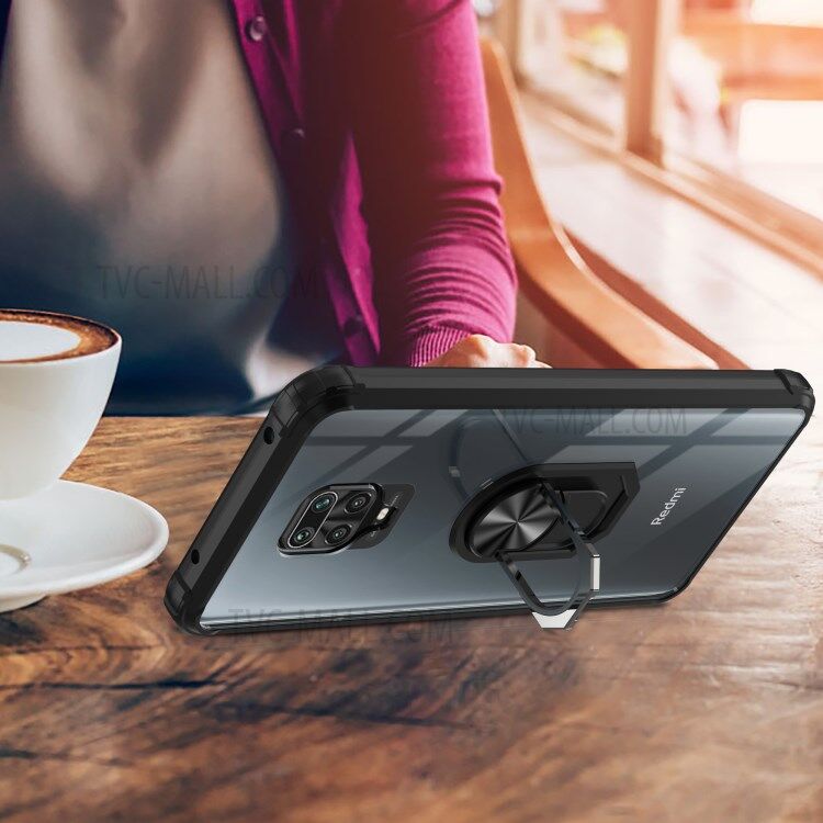 With Ring Holder Kickstand Acrylic TPU Cell Phone Shell for Xiaomi ...