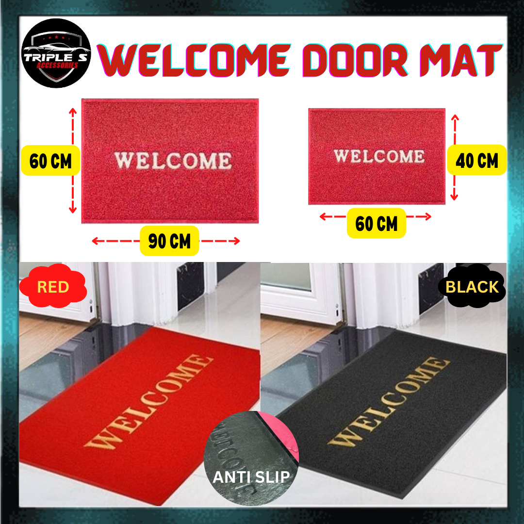 Shop Alas Kaki Pintu Masuk Welcome online | Lazada.com.my