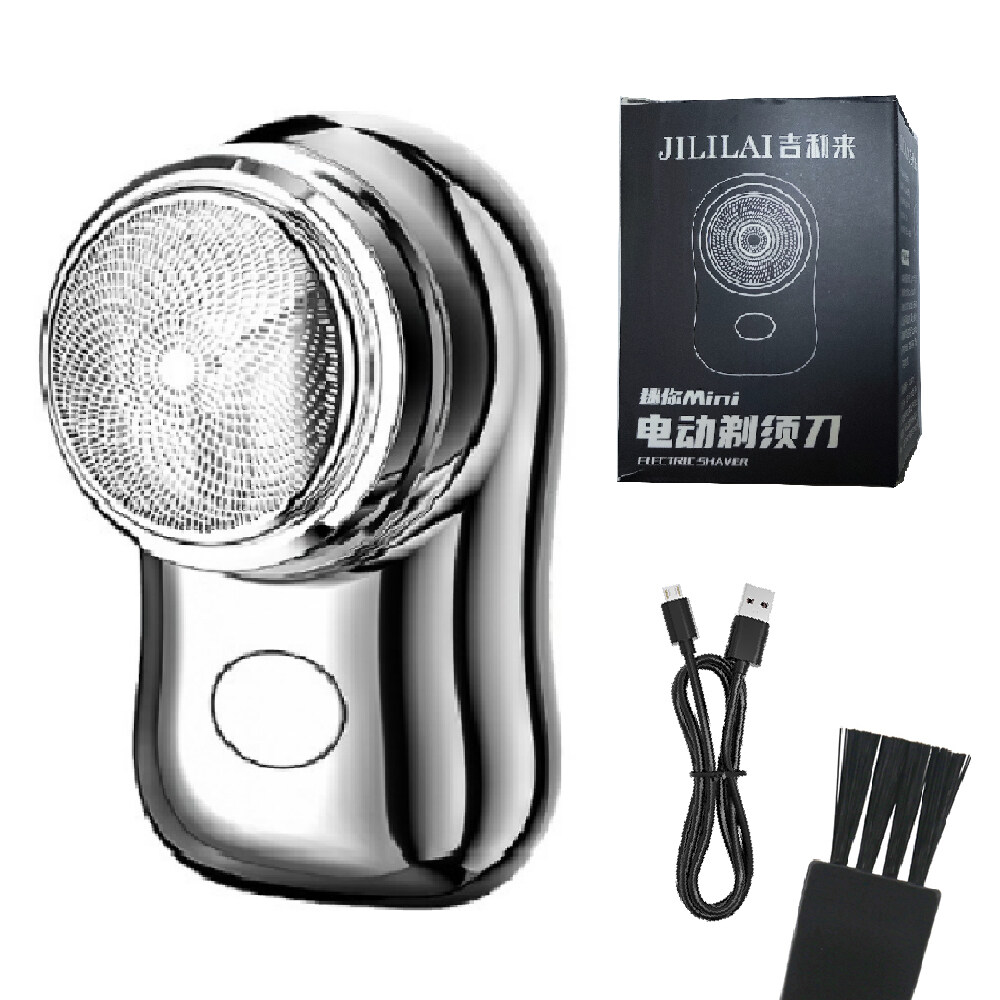 Mini Electric Shaver For Men Pocket Size Washable Rechargeable Portable ...
