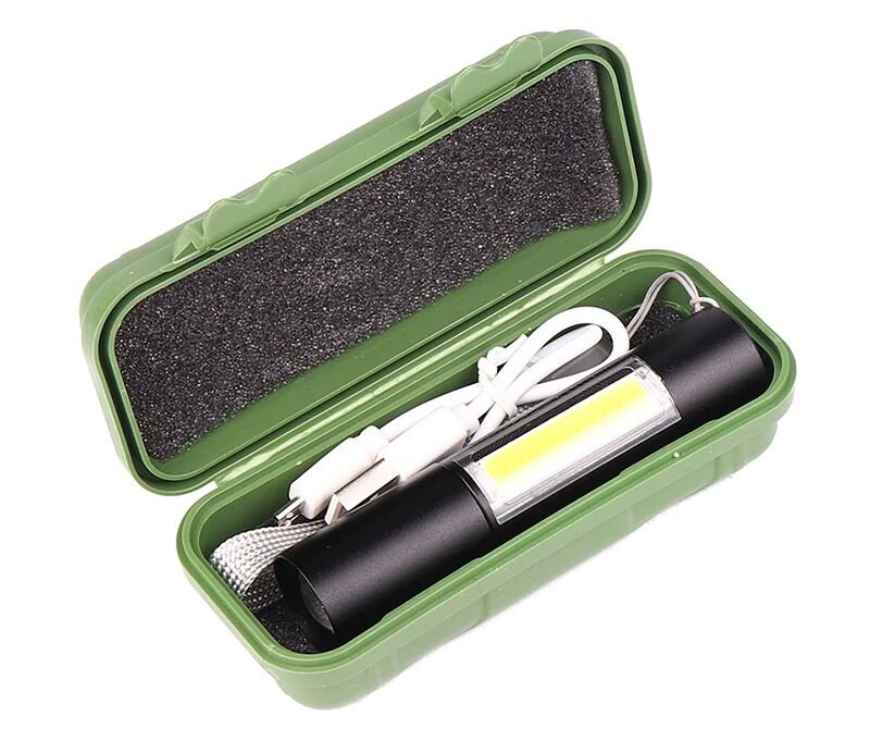 Tactical Zoomable Rechargeable Torch Light - Cut Price BD