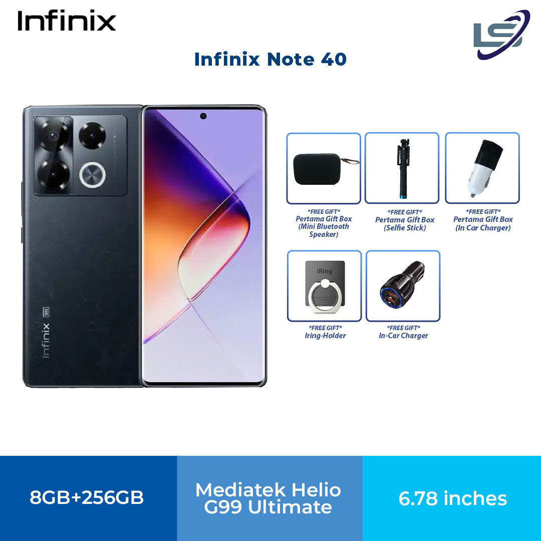 Infinix Note 40 Price in Malaysia & Specs - RM848 | TechNave