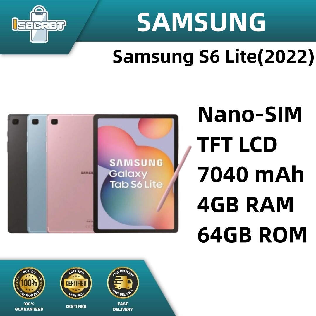 Samsung Galaxy Tab S6 Lite (2022) Price in Malaysia & Specs - RM759 | TechNave
