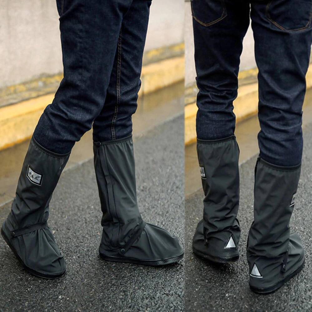 Waterproof Rain Shoe Protector Cover Reusable Non-Slip Boot Covers for ...