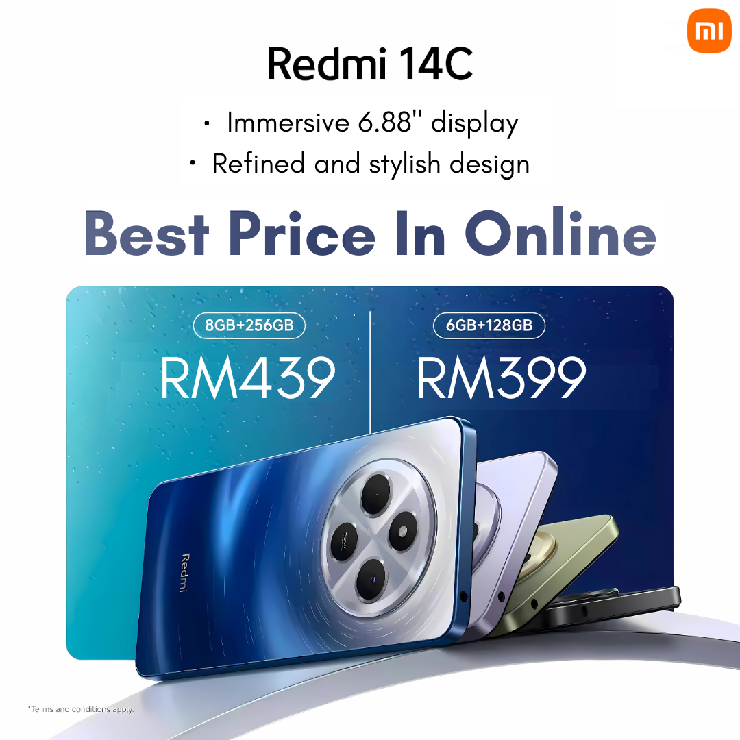 Redmi 14C Price in Malaysia & Specs - RM439 | TechNave