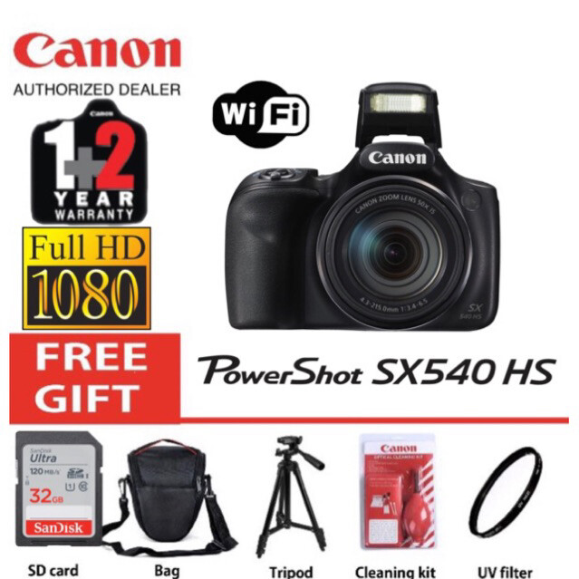 Canon PowerShot SX540 HS Price in Malaysia & Specs - RM1399 | TechNave