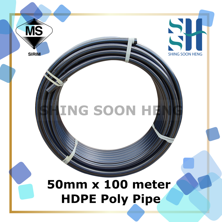 110MM X 50M HDPE PIPE PE100 [BBB] SIRIM, 48% OFF