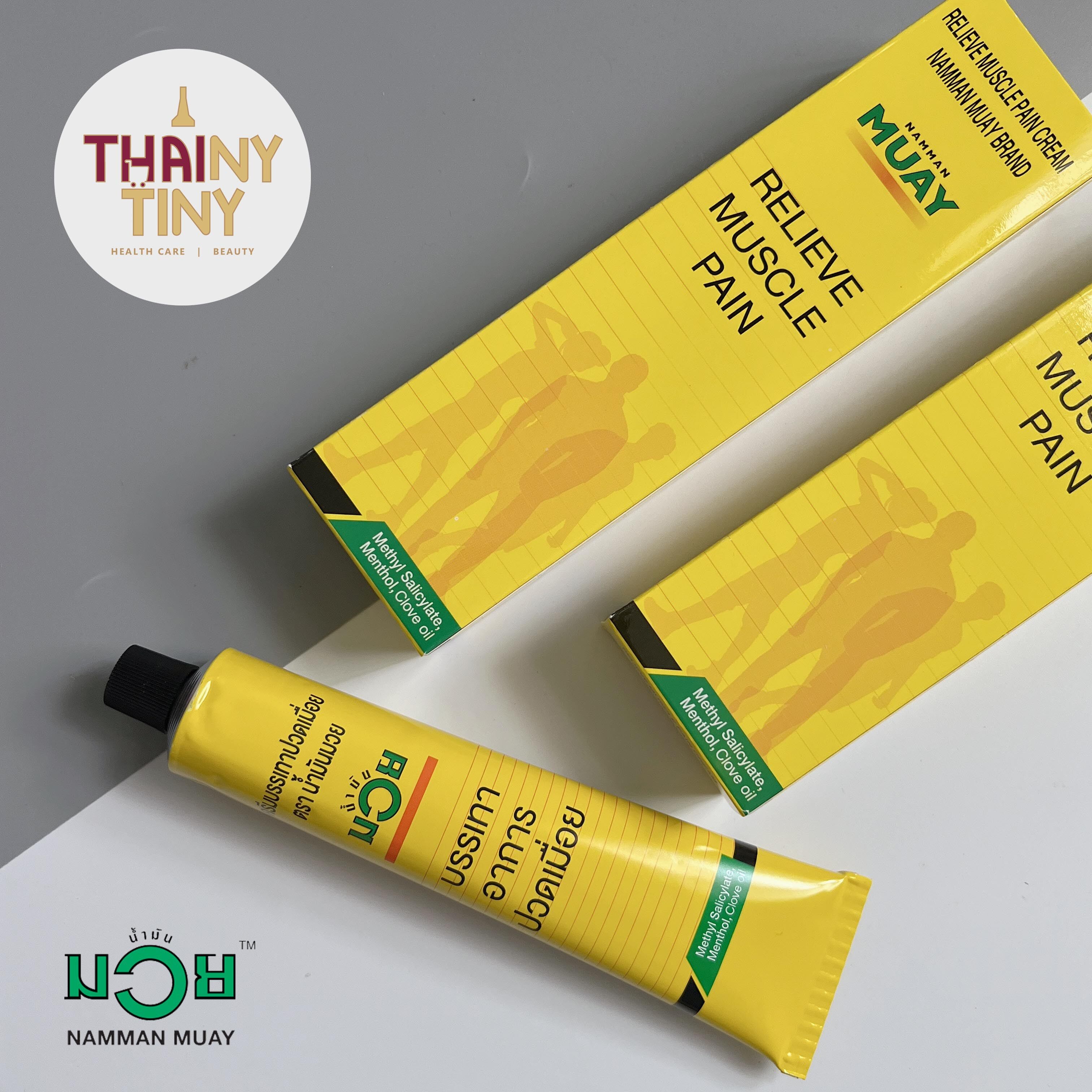 Shop Namman Muay Thai Analgesic Cream Muscle Pain, Knee Pain Shoulder ...