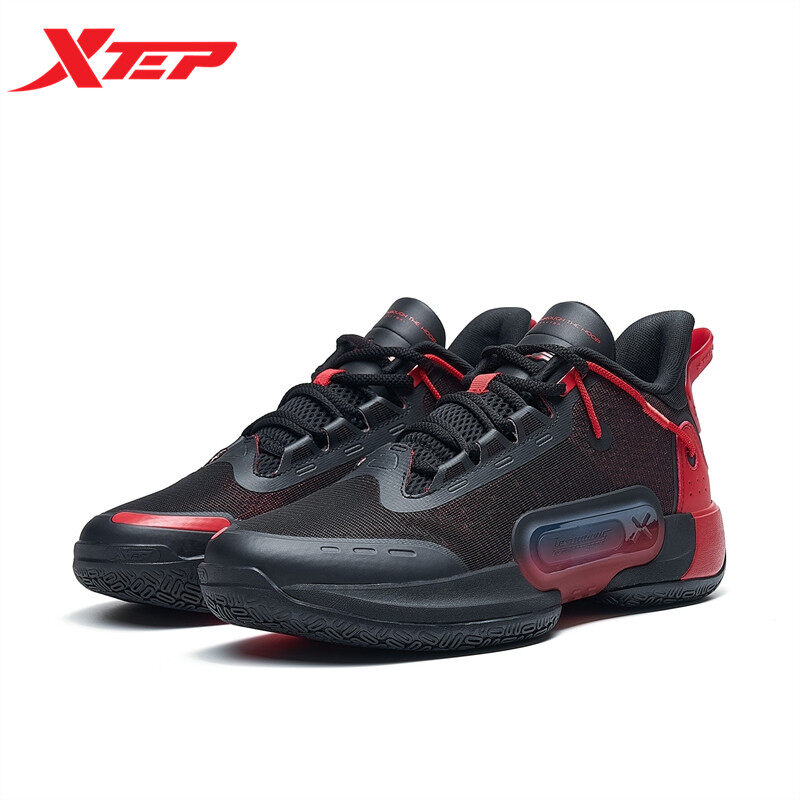 Xtep men's shoes basketball shoes autumn new shock absorbers non-slip ...