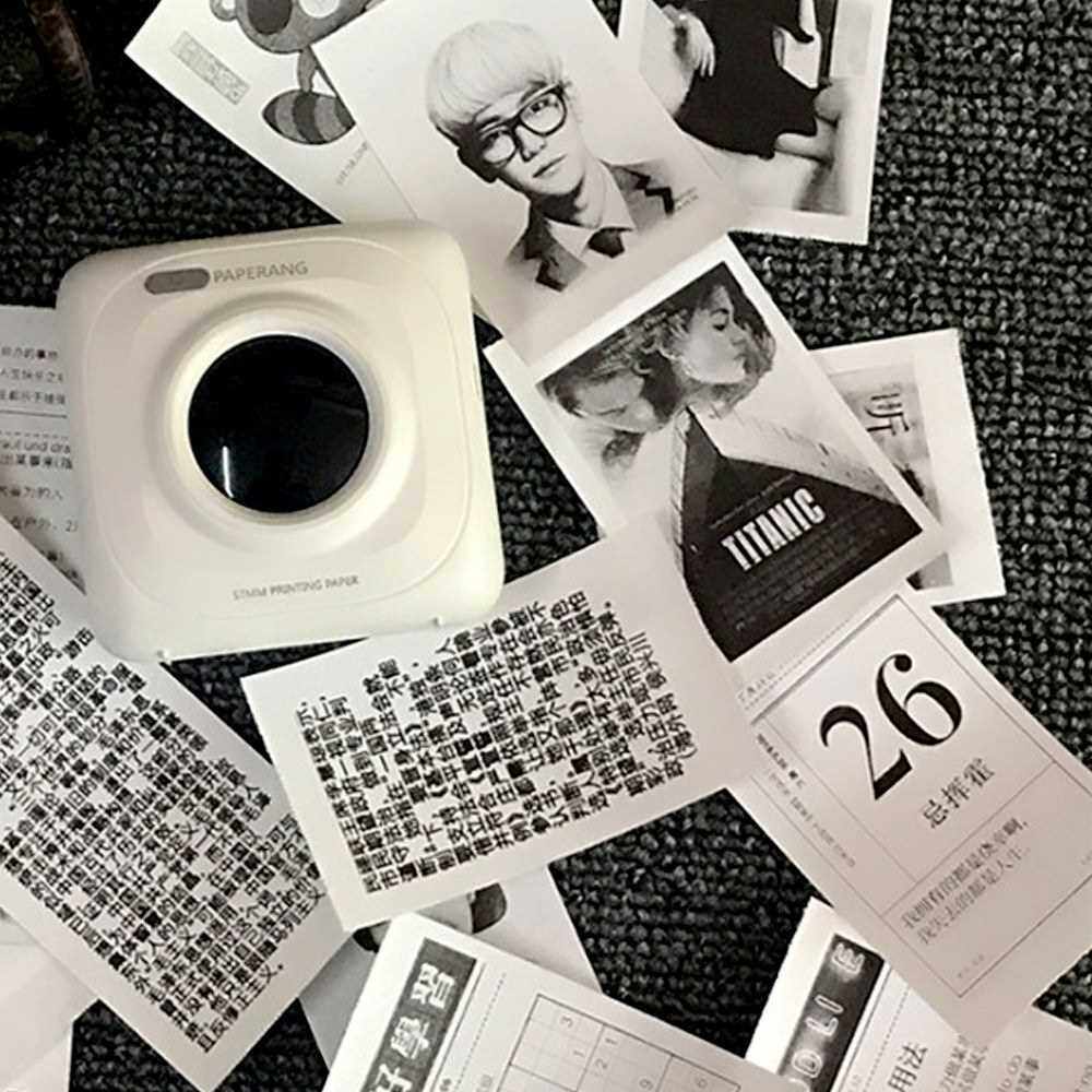 Thermal Printing Paper Self-Adhesive Printable Sticker Compatible with ...