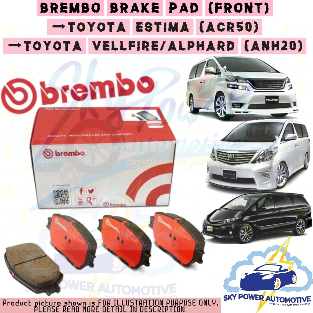 Shop Alphard Agh30 Front Disc Brake Pad online - Jul 2024 | Lazada.com.my