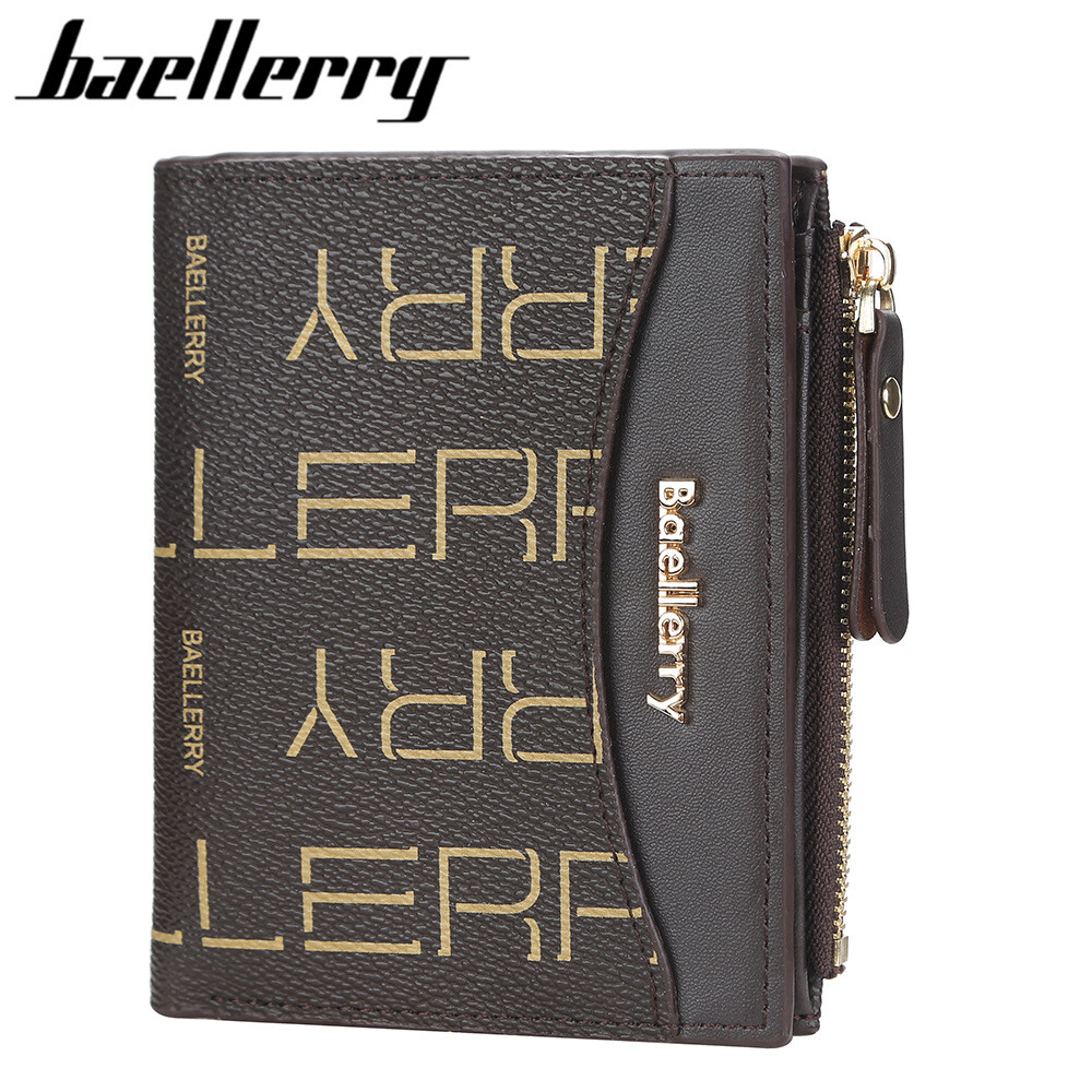 Baellerry 2021 Luxury Brand Leather Wallet Ladies Short Coin Purse Card ...
