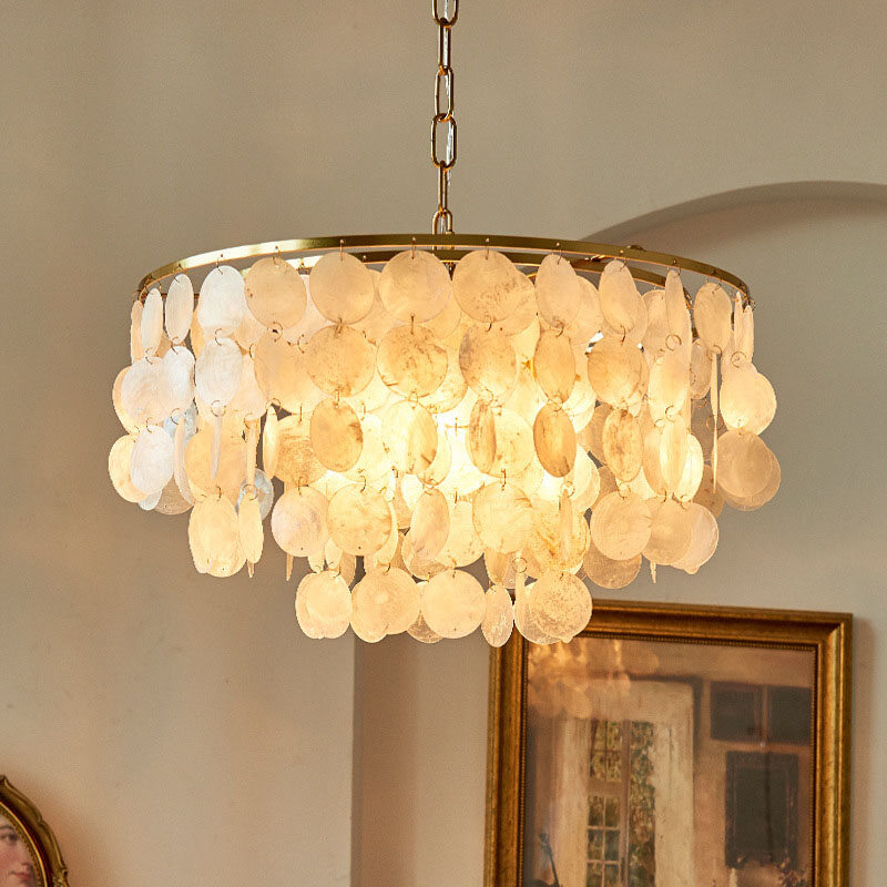 Philippines Capiz Shell Chandelier