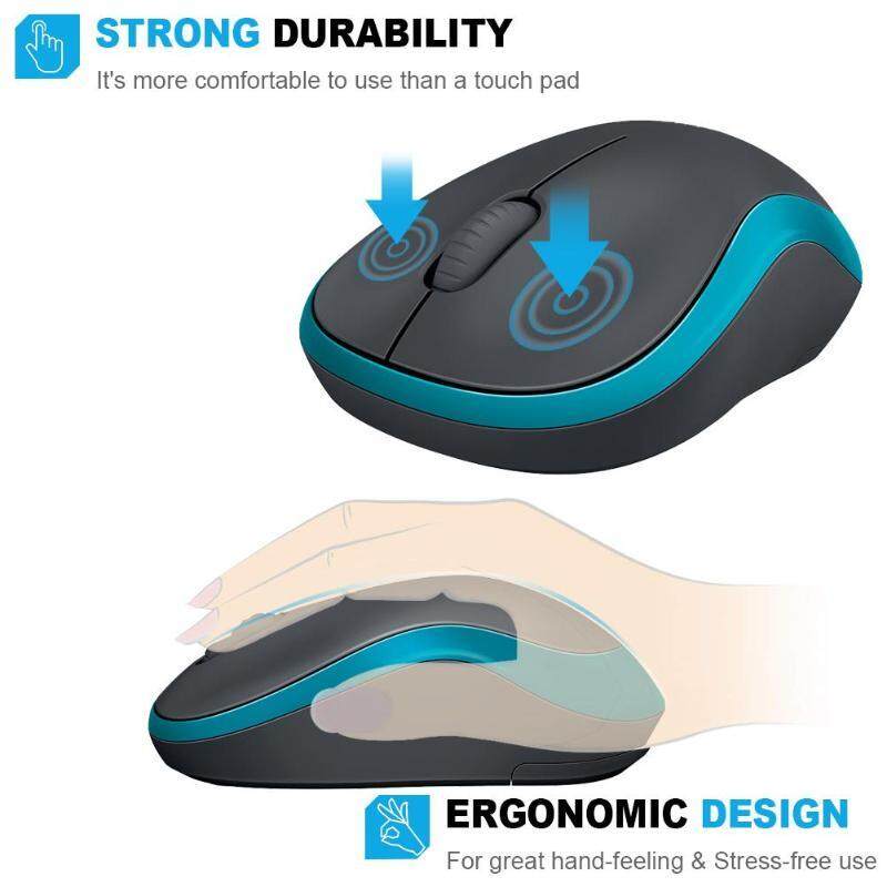 ph&co | PC Depot. LOGITECH M186 WIRELESS MOUSE BLUE