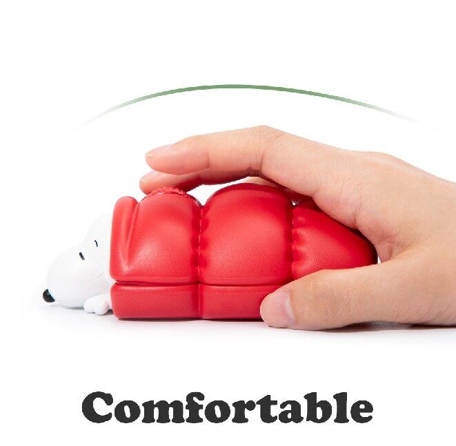 PEANUTS x ROYCHE Wireless Figure Snoopy Mouse/Noise/Nano Receiver/2 ...