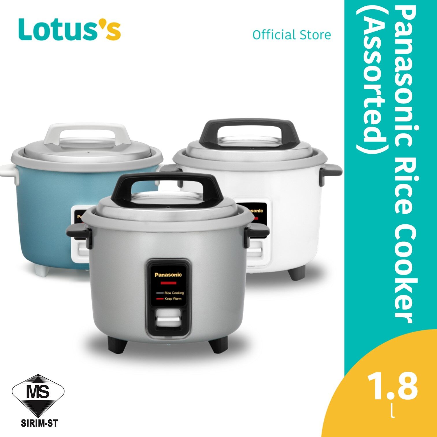 Shop Panasonic Rice Cooker 1 Liter 1 Liter online - May 2024 | Lazada ...