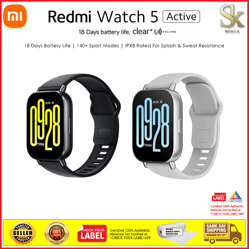 Redmi Watch 5 Active Price in Malaysia & Specs - RM127 | TechNave