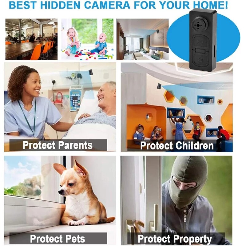 HD Camera Photo Video Shooting Cameras button