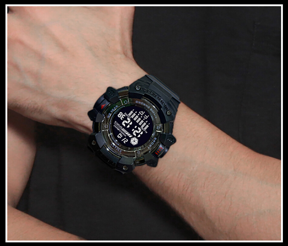 Smael Top Genome Army Original weibliche Hand Chrono Tpu zufällige ...