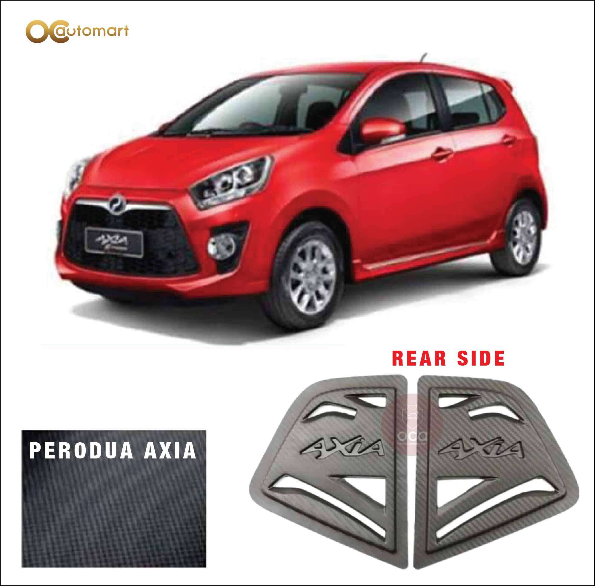 Rear Side Window Cover for Perodua Axia