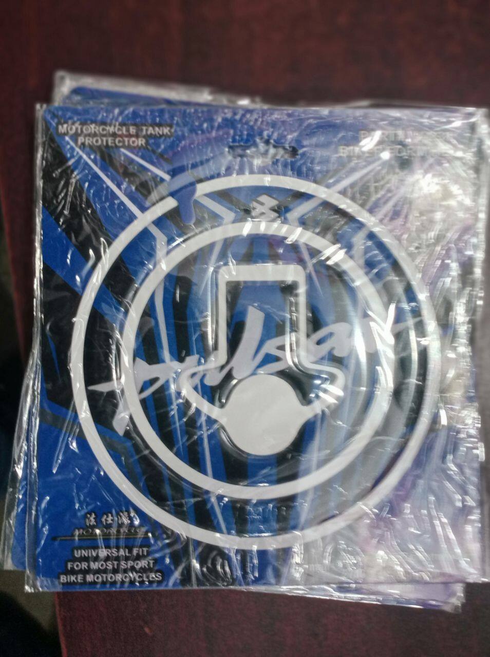 Pulsar Tanki 3D Universal Carbon Fiber Motor Bike Sticker