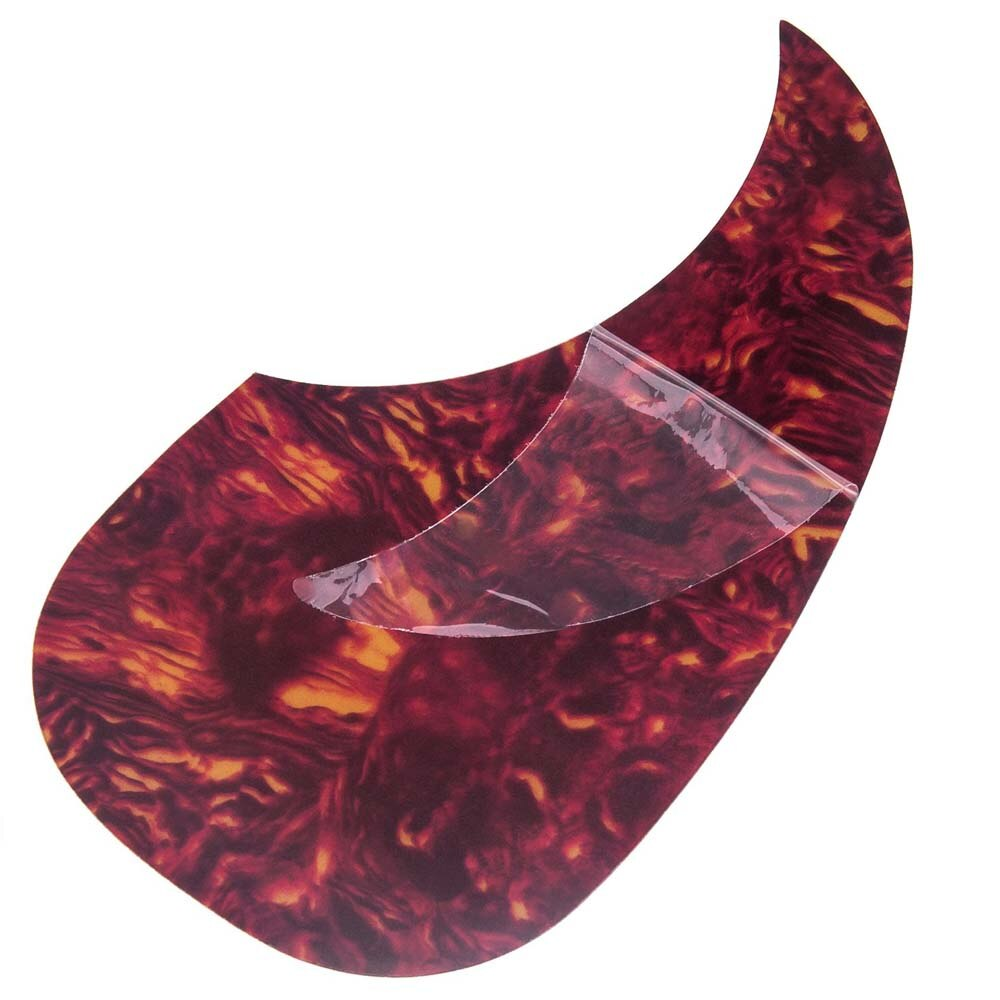 Acoustic guitar pickguard protector turtle drop shaped and bird type ...