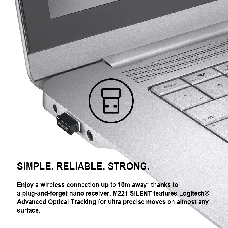 ph&co | PC Depot. LOGITECH M221 SILENT WIRELESS MOUSE LIMITED EDITION ...