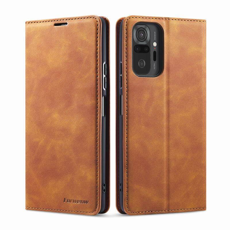 Leather Case For Xiaomi Redmi Note 11 10 9 Pro 9S 8 7 S Magnetic Flip ...