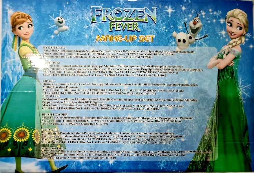 Makeup Box For Kidsfrozen Disney'S Beauty Make-Up Set Cosmetic For Kids ...