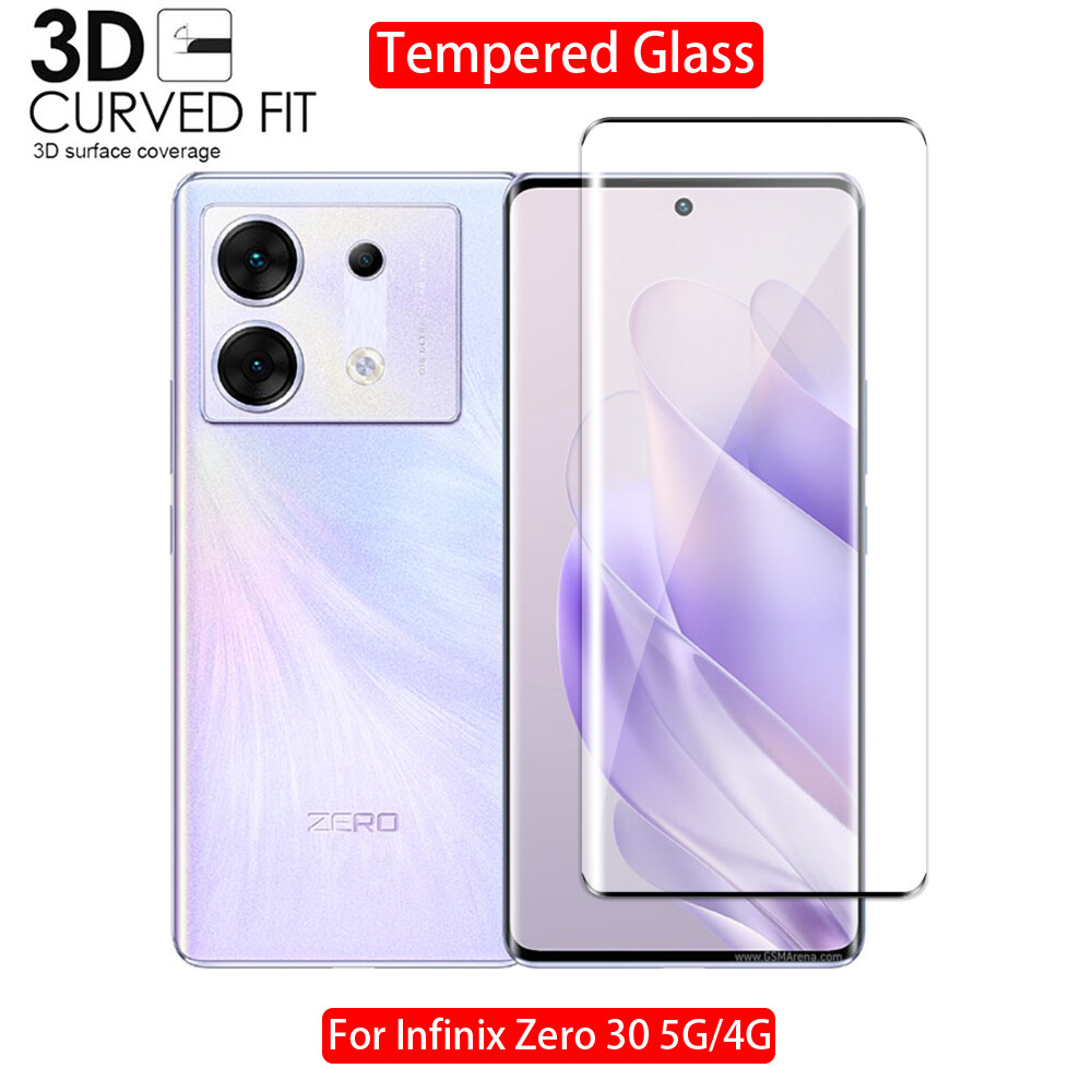 Infinix Zero 30 5G 4G Screen Protector Full Coverage Explosion-proof Scratch-proof Hot Bending ...