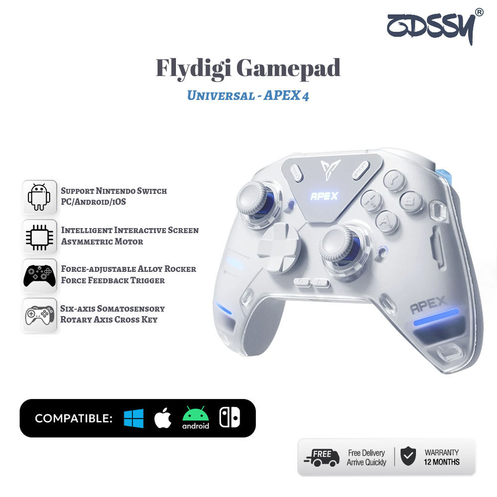 ZDSSY Flydigi Original APEX 4 Gaming Controller Wireless Elite Force ...