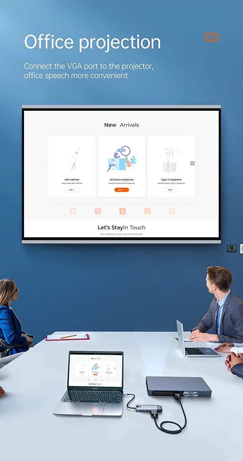 Mcdodo CH-7420 10 In 1 USB C Hub 100w With PD USB3.0 Hdmi SD TF Card ...