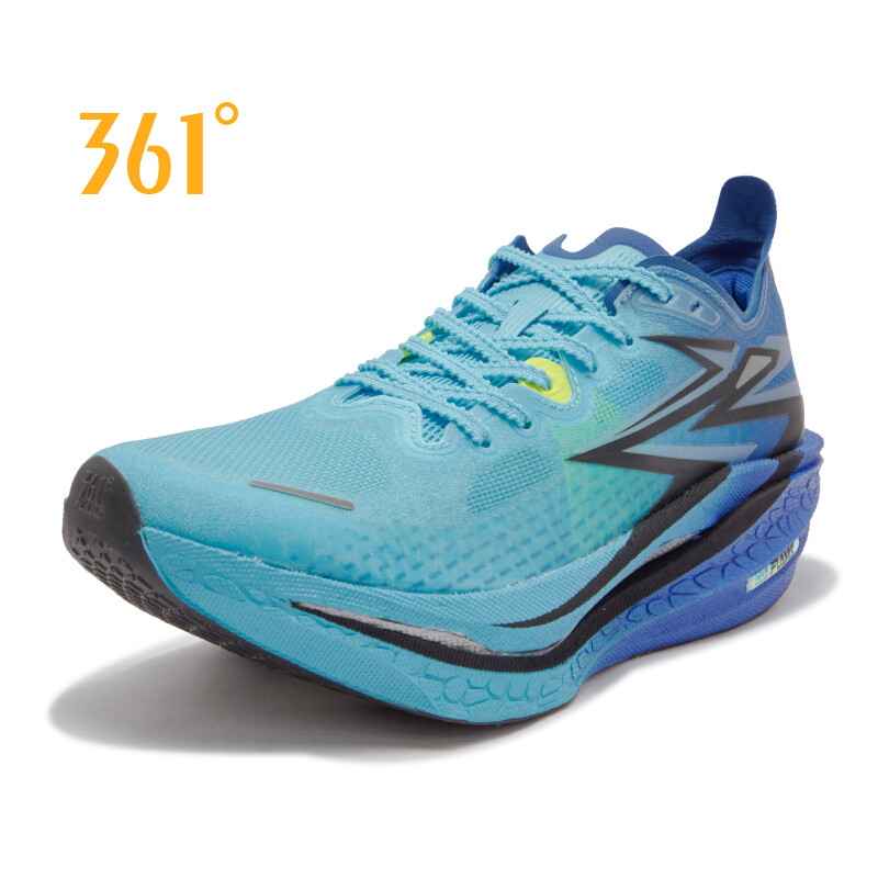 361 Degrees Flame 4 รองเท้าวิ่งมาราธอนมืออาชีพแผ่นรองคาร์บอนแข่ง PB รองเท้ากีฬาดูดซับแรงกระแทก ...