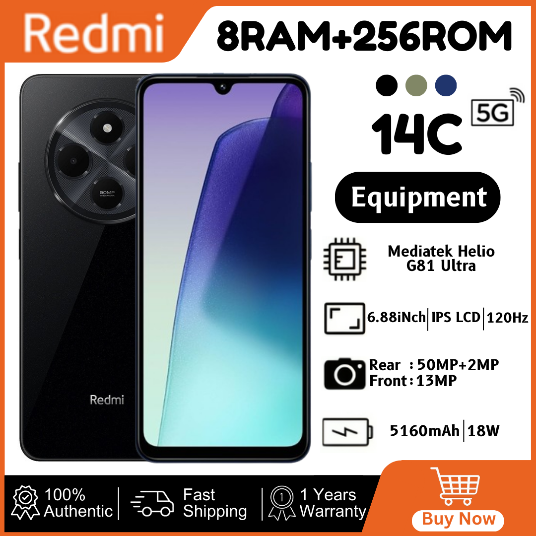 Redmi 14C 5G Price in Malaysia & Specs - RM390 | TechNave