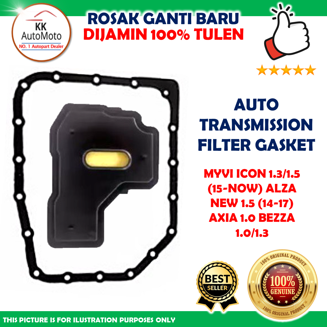 Buy Gasket Filter Myvi Auto online | Lazada.com.my