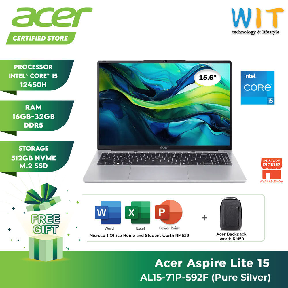Acer Aspire Lite 15 AL15-71P Price in Malaysia & Specs - RM2499 | TechNave